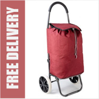 2 Wheel Shopping Trolleys - FAST FREE DELIVERY