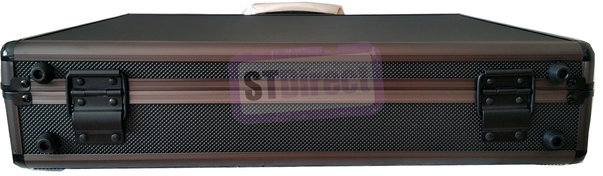 Pro Aluminium Laptop Padded Briefcase Attache Case with Detachable ...