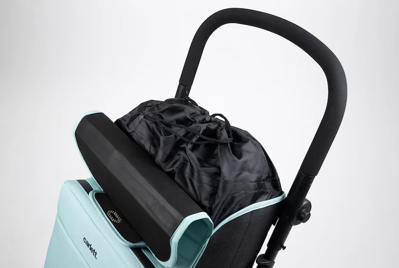 Carlett Lett470 Urban Family Deluxe XL Capacity Folding 6 Wheel Swivel ...