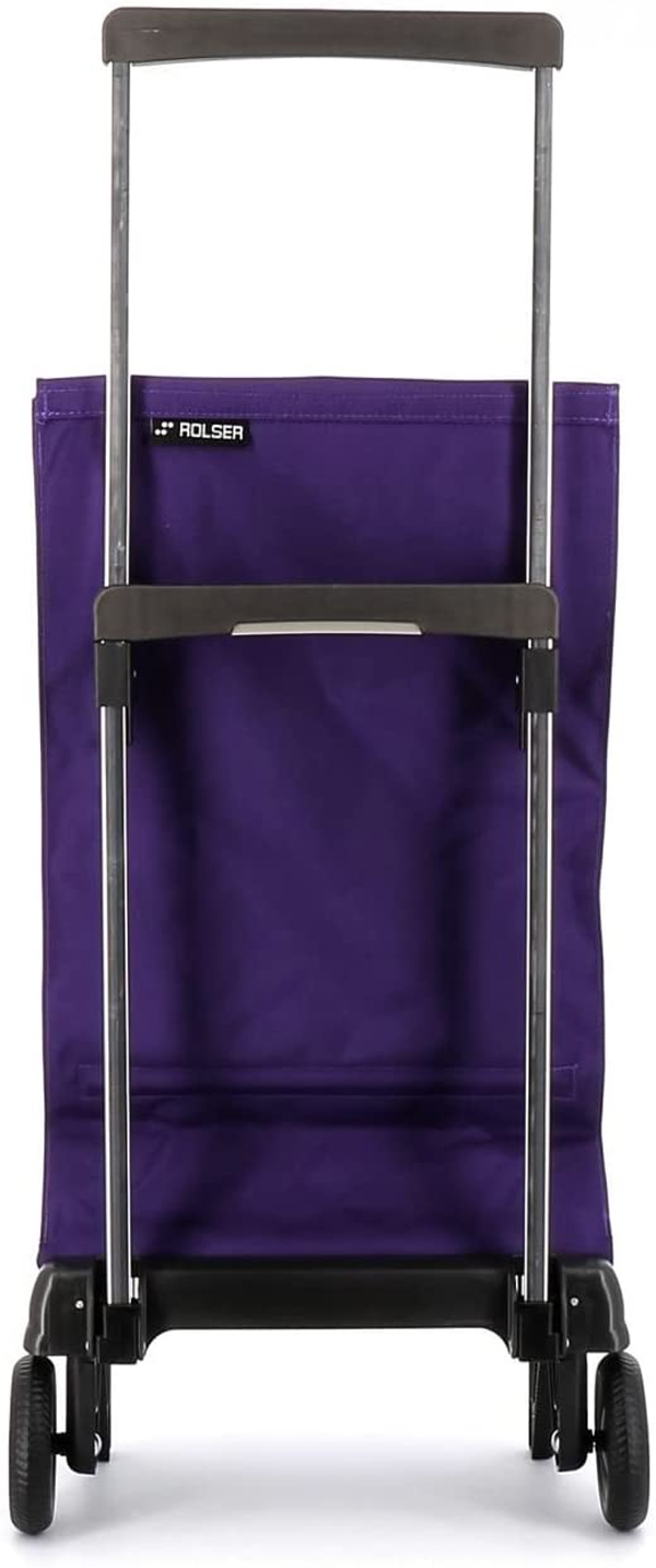 Rolser Plegamatic Original Folding Trolley Purple, 2 Wheel
